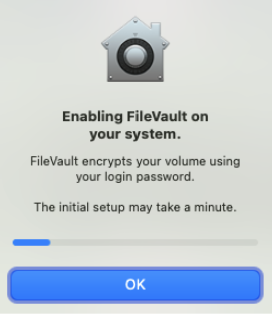 macOS FileVault User Experience - IT Support - IT Service Desk